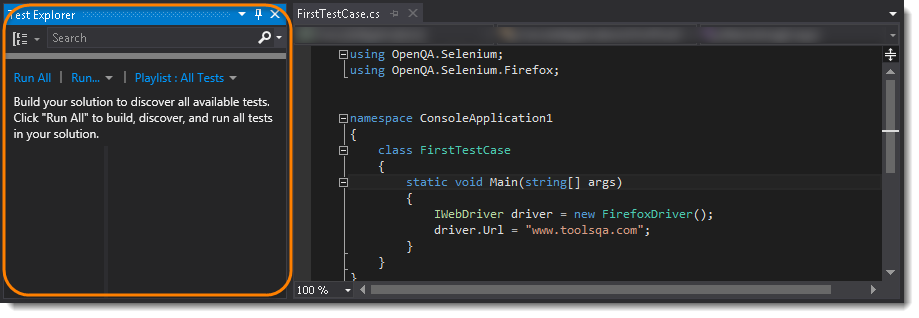 How To Write Selenium Test Using Nunit Framework